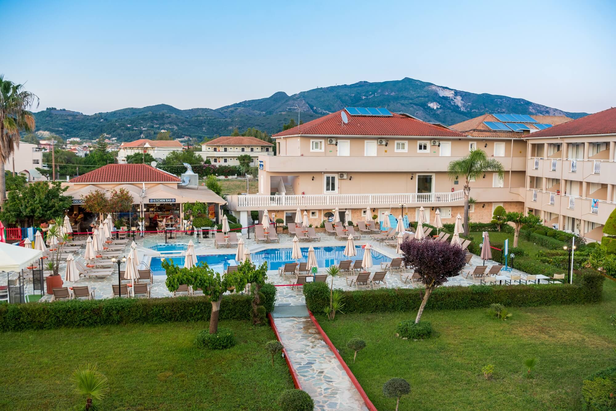 Macedonia Hotel Zakynthos - Location & Map